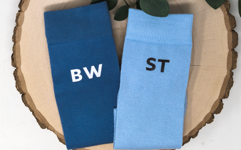 Monogrammed Dress Socks: 7 Classy Ways to Personalize Your Look (Witho ...